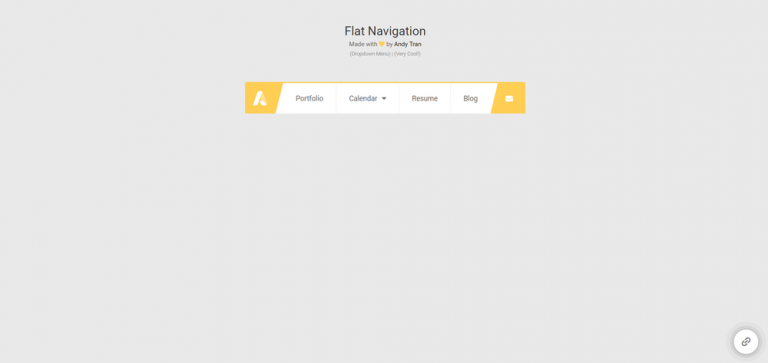 30 Modern Css Navigation Dropdown Menu Examples