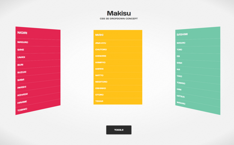 30 Modern Css Navigation Dropdown Menu Examples
